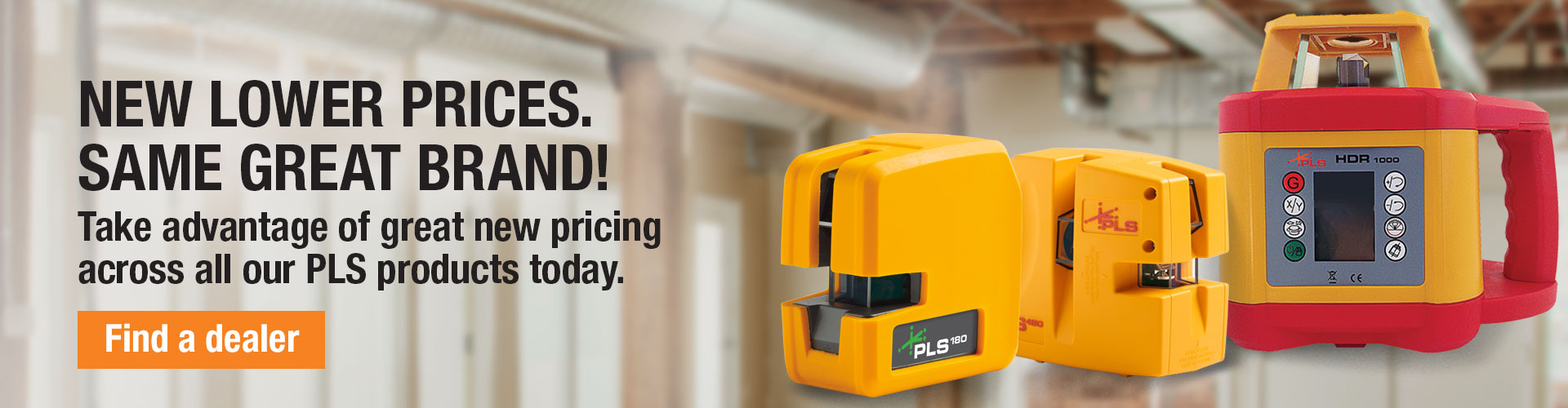 PLS Self Leveling Laser Levels Line Rotary Point | Pacific Laser Systems