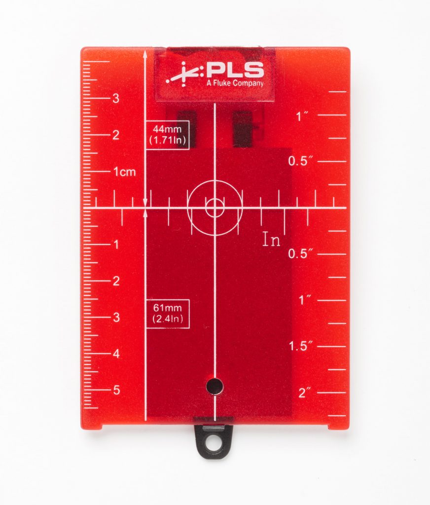 PLS RRT4 Red Reflective Target - Pacific Laser Systems