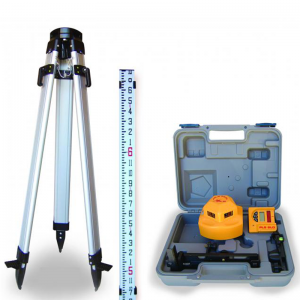 PLS 360 with Tripod, Laser Detector, Rod | Pacific Laser Systems